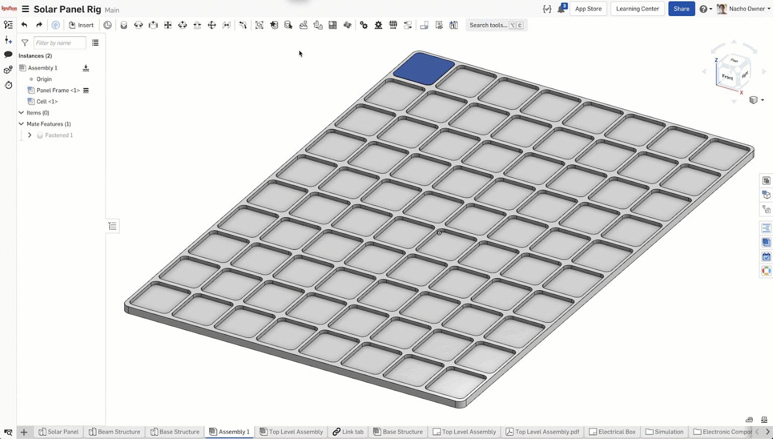 Tech Tip: Using the Replicate Command in Onshape Assemblies