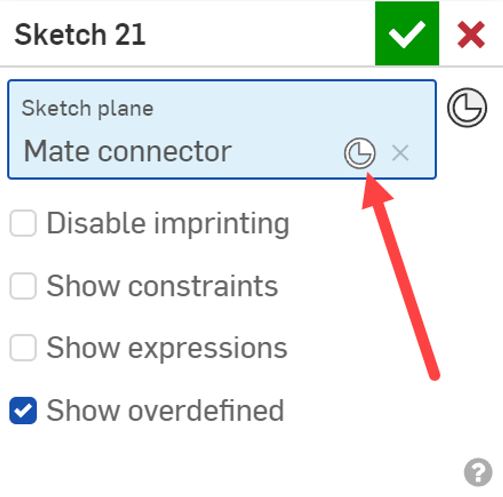 Mate Connectors for Sketch Planes - Onshape