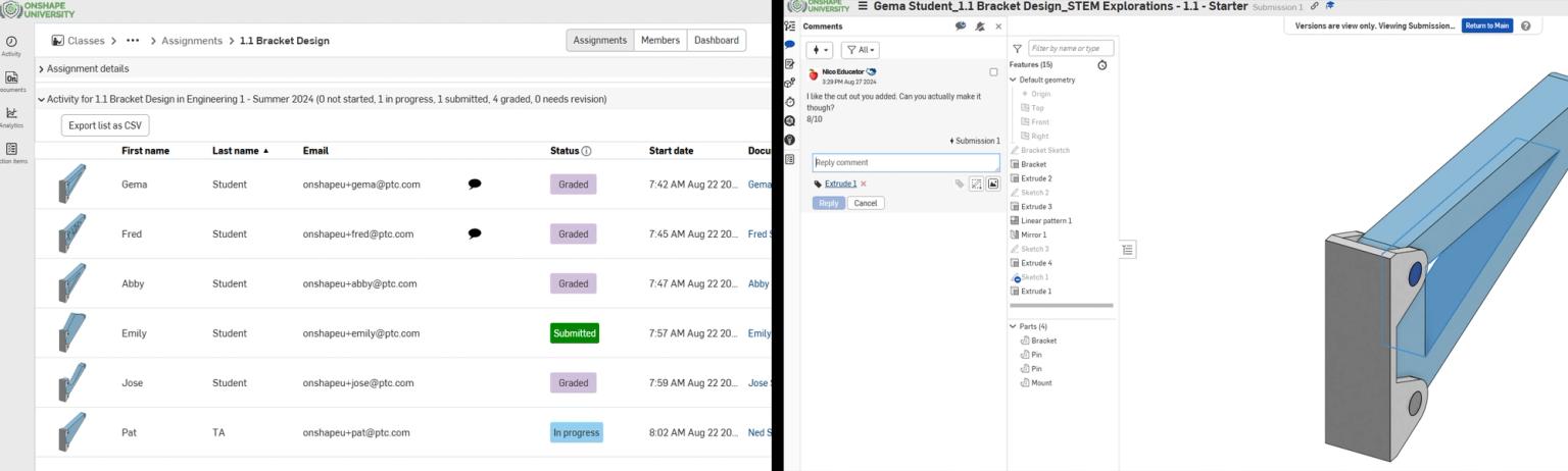 Using Onshape with Your LMS