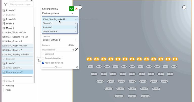 Tech Tip: How to Use Variables in Patterns to Vary Features