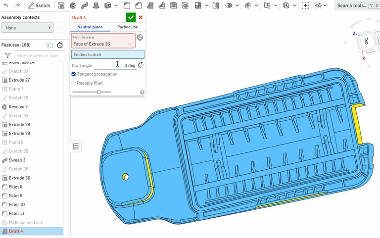 Tech Tip: How to Use Draft Analysis in Onshape
