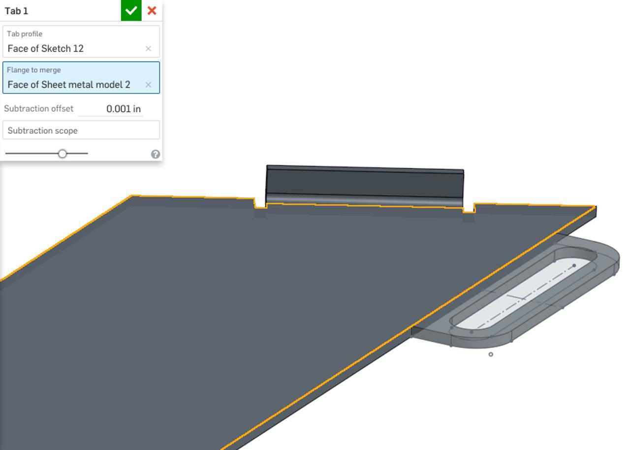 Tech Tip: Creating Sheet Metal Tabs