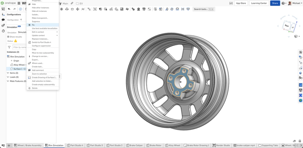Tech Tip: How to Simulate a Standalone Part in Onshape