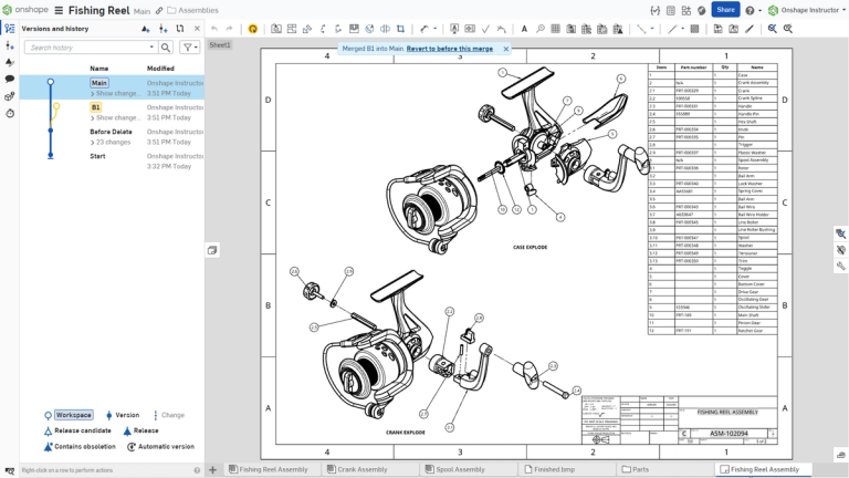 Selectively Remove Unwanted Actions in Your Onshape Document History