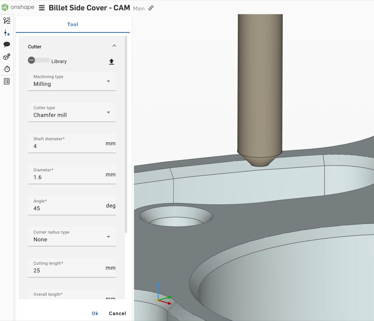 Machine Pockets with CAM Studio