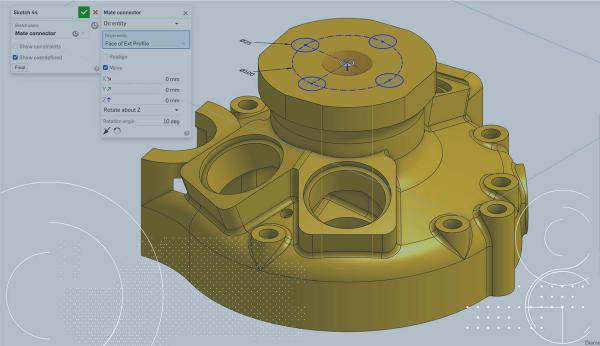 Tech Tip: 5 Things You Can Do With Mate Connectors in Onshape Part Studios
