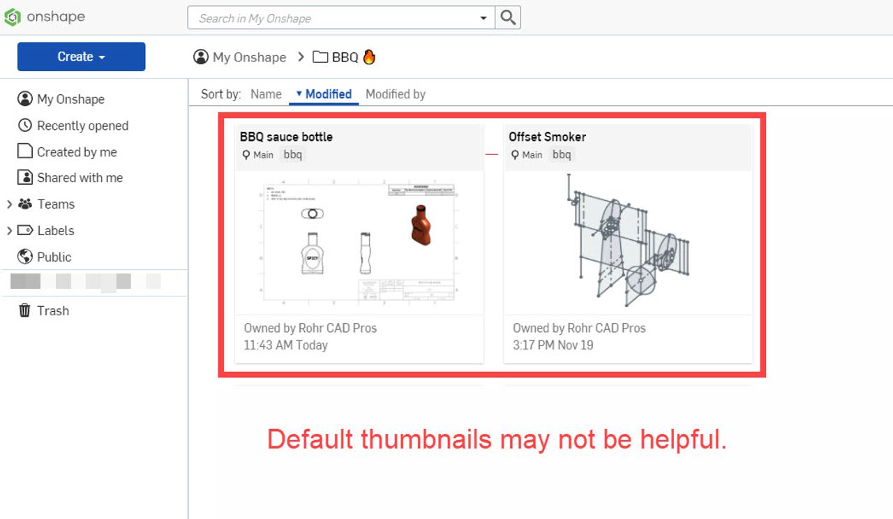 Tech Tip: How to Change a Document Thumbnail in Onshape