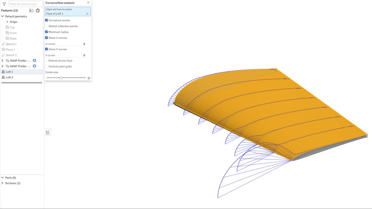 Streamlining Airfoil Design – Onshape Custom Features