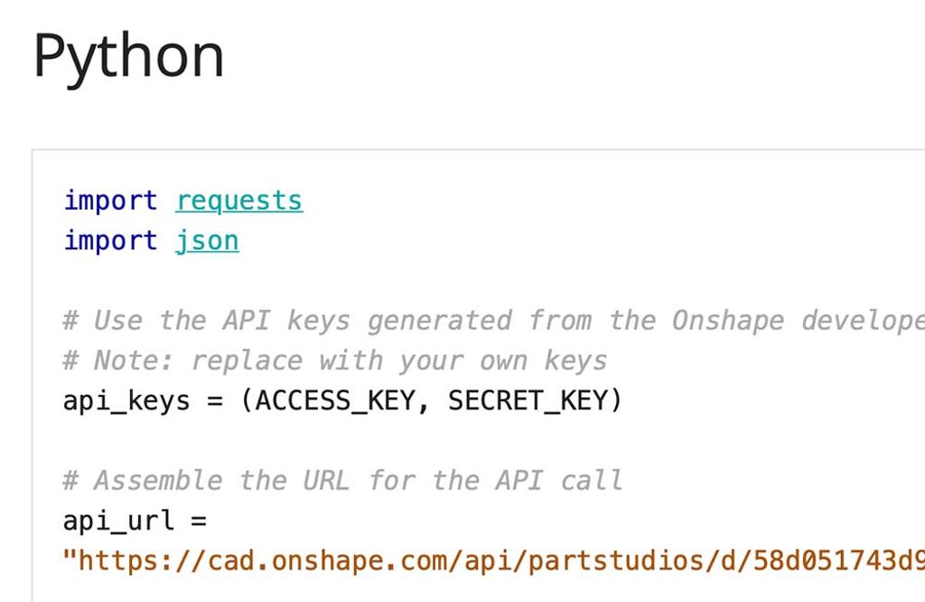 Onshape API for CAD Integration | ERP, PLM, CAM & PDM