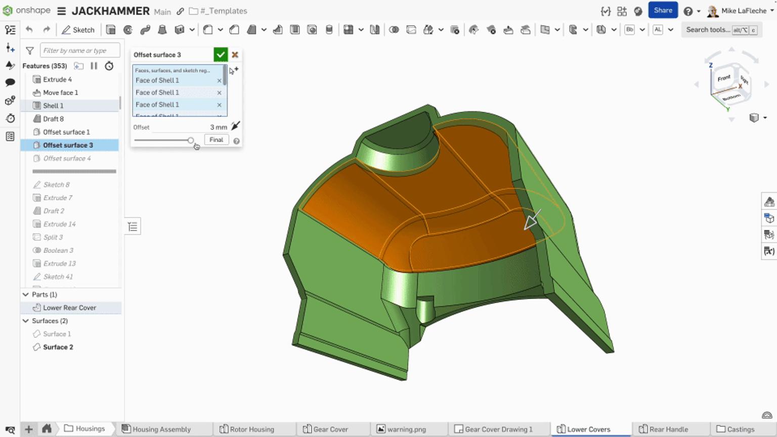 Troubleshooting Shell Failures in CAD